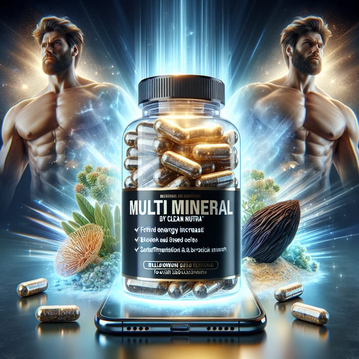 Boost Muscle Mass, Hair Health & Testosterone Levels with Multi Mineral ...