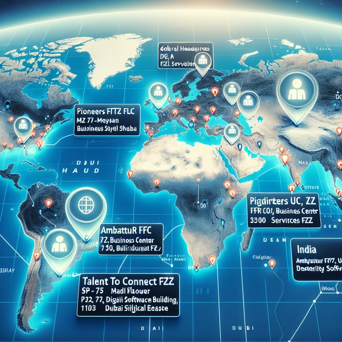 Global HQ: Dubai & India Offices Address Guide | AI Art Generator ...