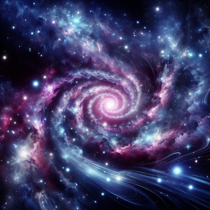 Abstract Galaxy Art | Wondrous Cosmic Beauty | AI Art Generator | Easy ...