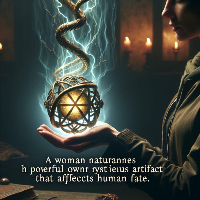 Unveiling the Mysteries of Human Destiny: A Woman's Powerful Reign | AI ...