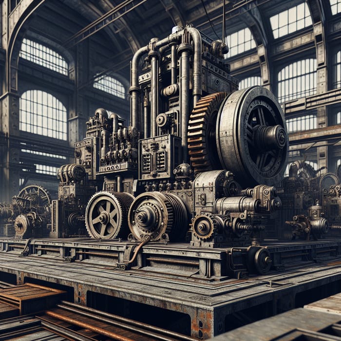Wolfenstein Machines: Vintage Dystopian Machinery | AI Art Generator ...