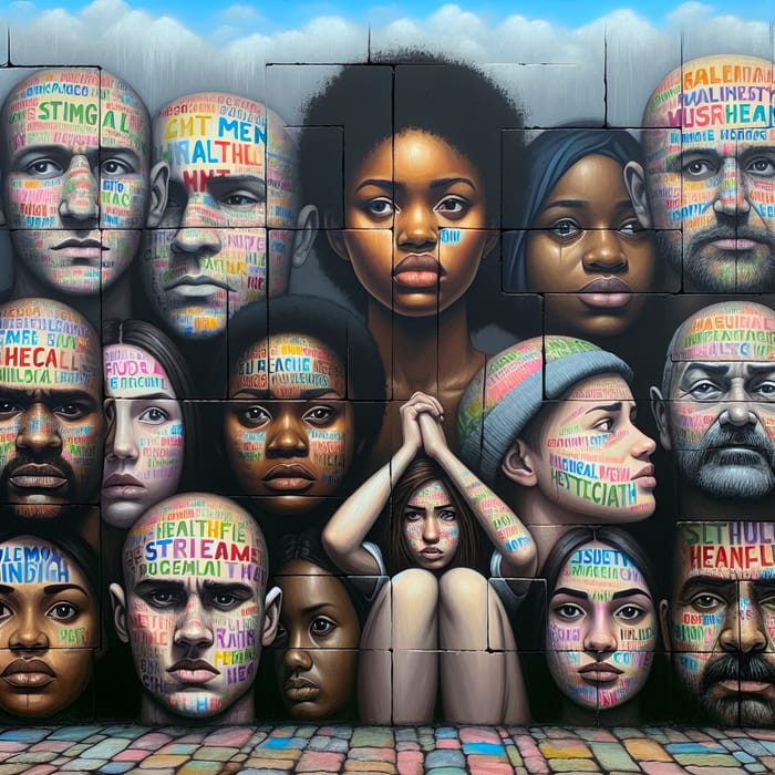 Understanding Mental Health Stigma Through Art | AI Art Generator ...
