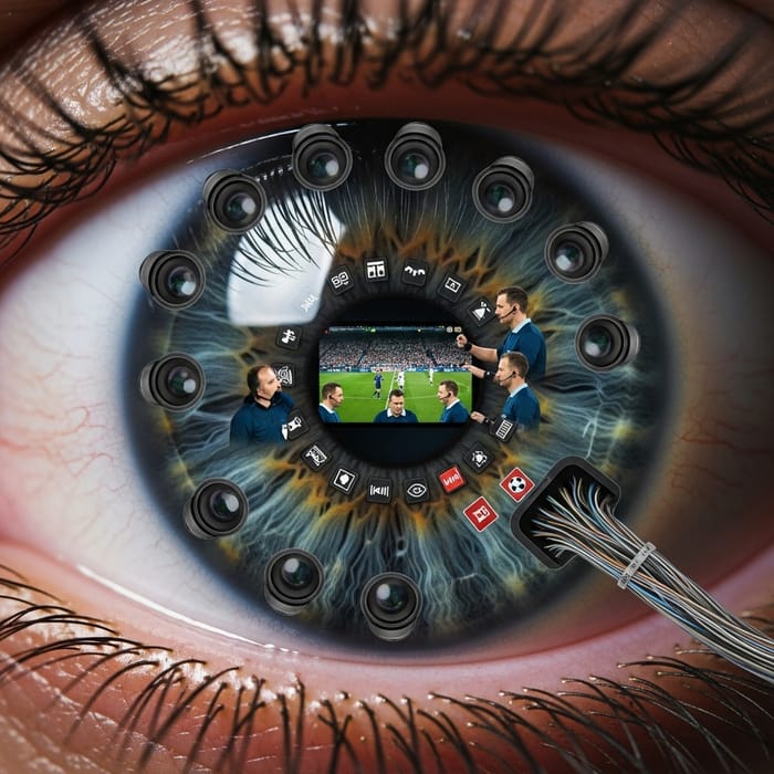 VAR Concept in Football: Eye Representation of Video Assistant Referee ...