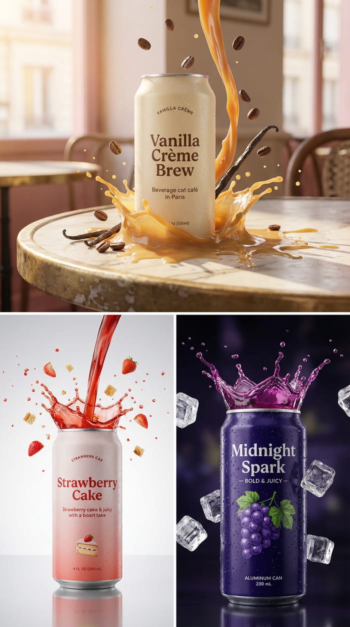 Indulge in Vanilla Crème Brew & More Delicious Drinks | AI Art ...
