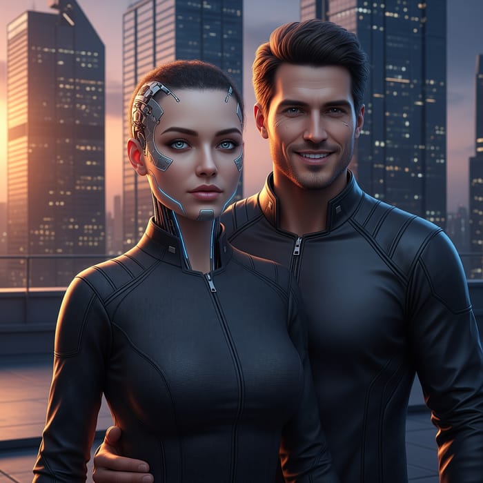 Beautiful Cyborgs: Human-Machine Fusion Art | AI Art Generator | Easy ...