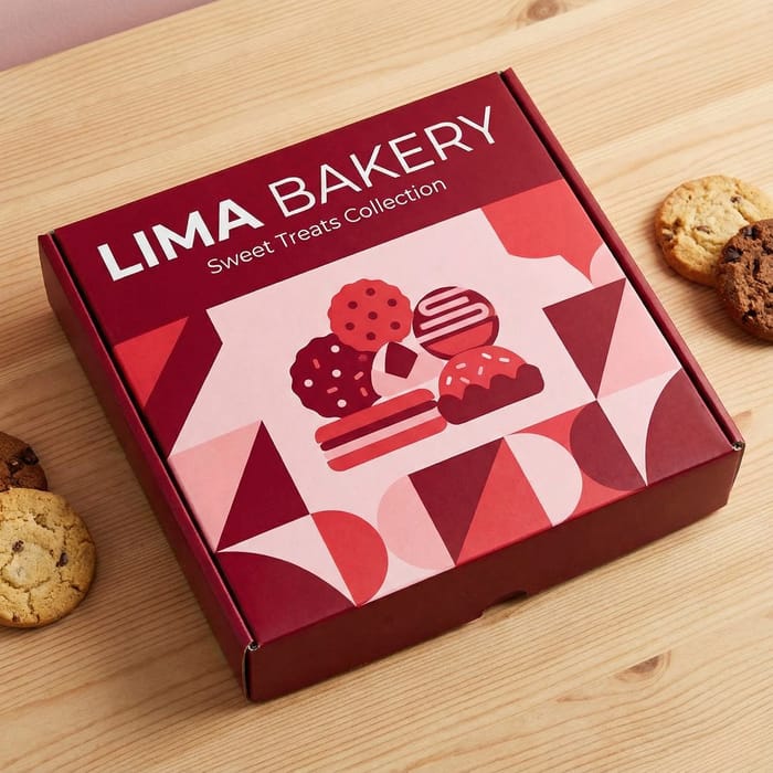 Lima Bakery's Elegant Food Packaging Design | AI Art Generator | Easy ...