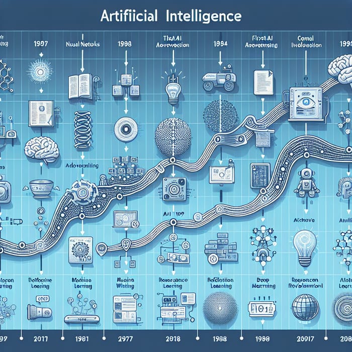 The Evolution of Machine Learning Icons: Symbolizing AI Progress