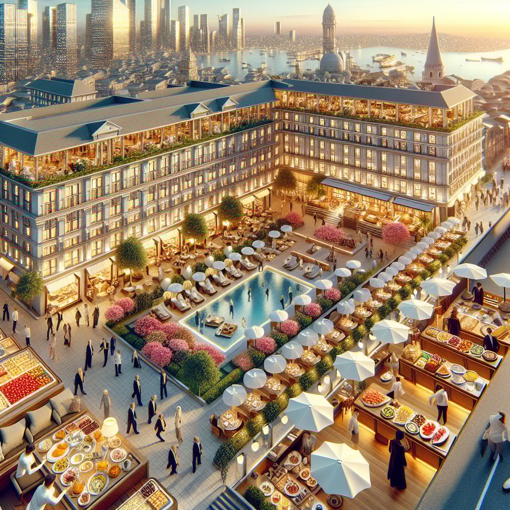 Luxurious Grand Hotel with Outstanding Hospitality | AI Art Generator ...