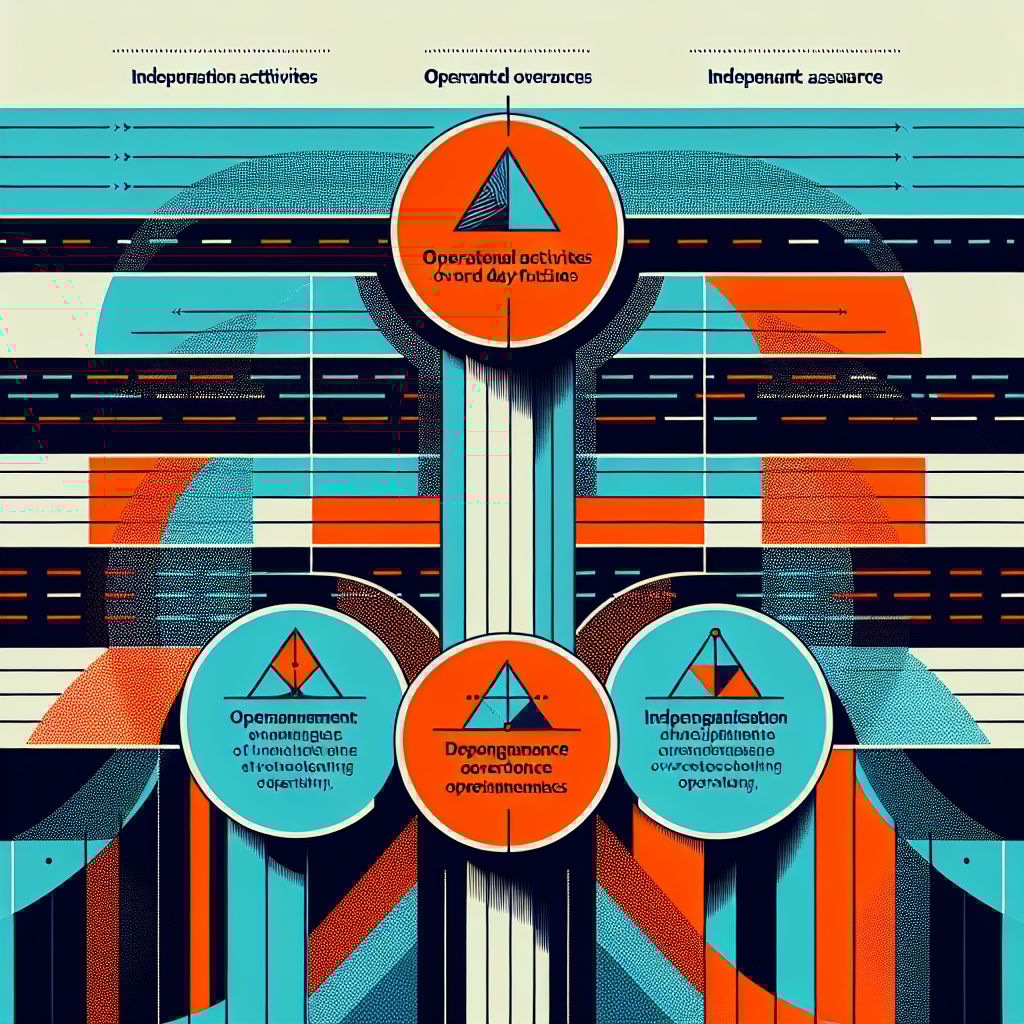 Three Lines Model: Operational, Management, Assurance | AI Art ...