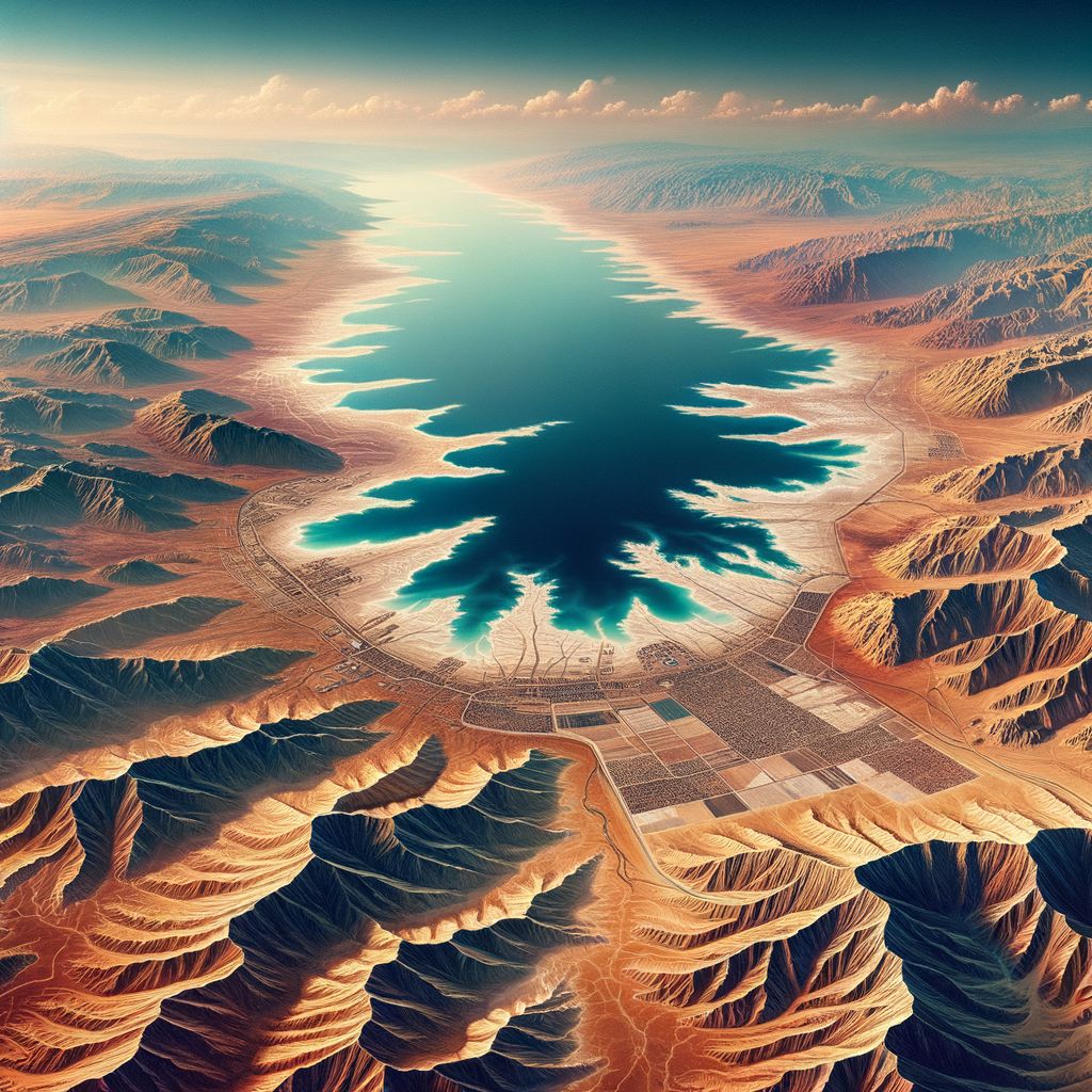 Explore the Enigmatic Beauty of the Dead Sea | AI Art Generator | Easy ...