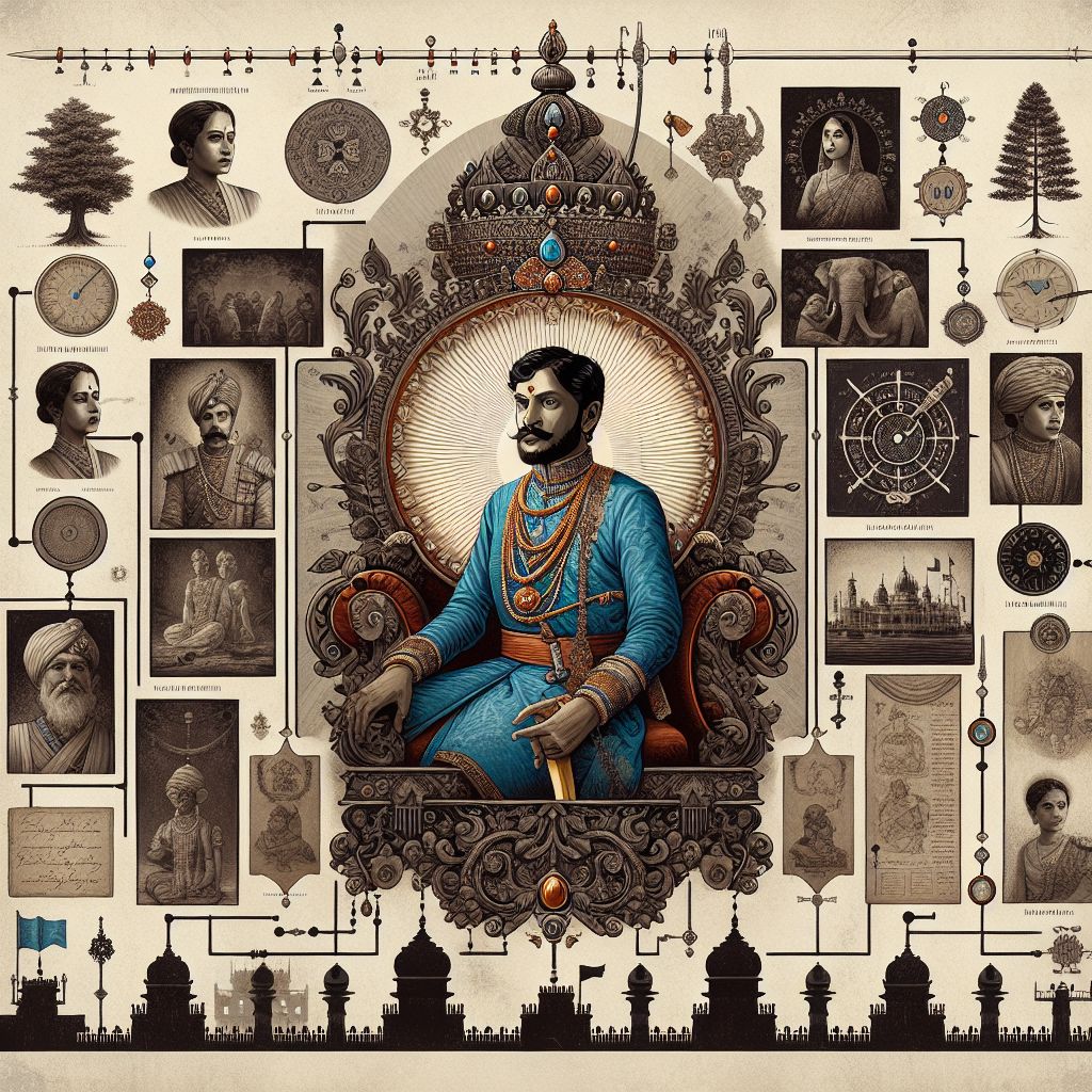 18th Century South Asian Monarch: Key Life Moments Art | AI Art ...