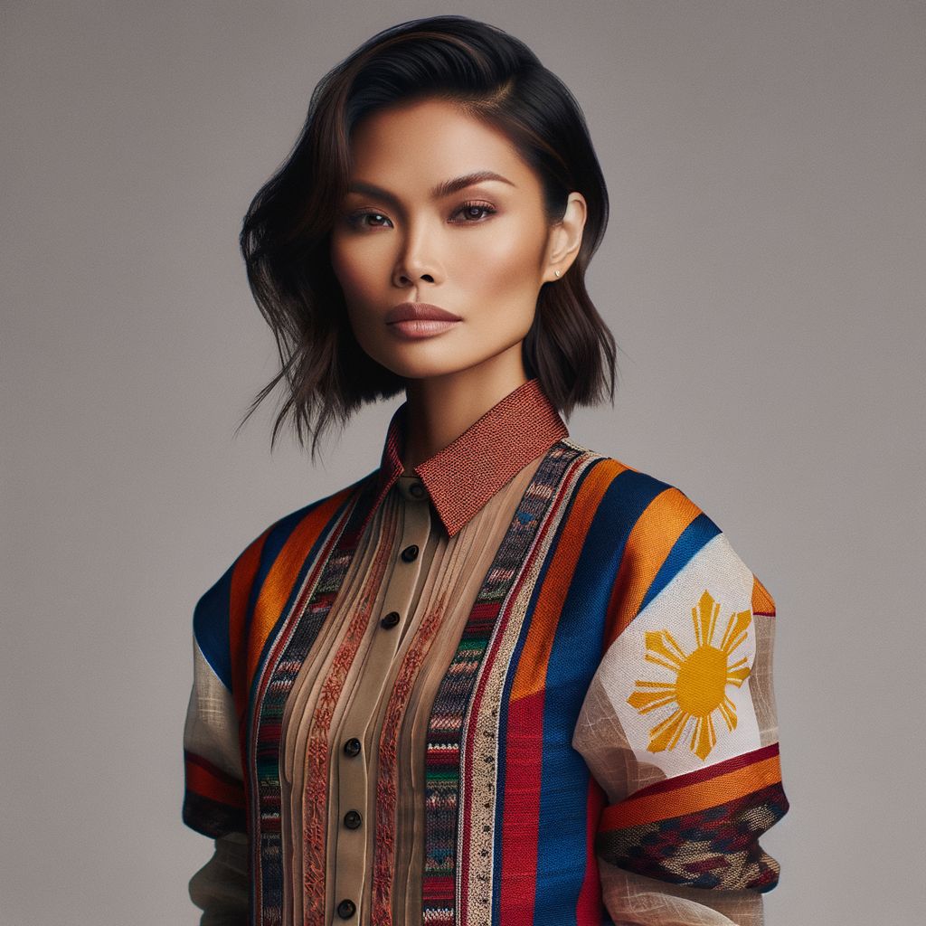 Modern Filipina Woman: Traditional & Contemporary Fashion | AI Art ...