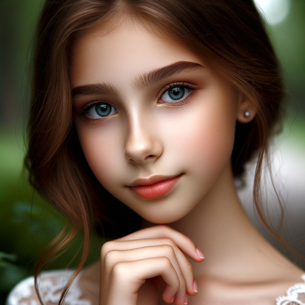 Beautiful Portrait of a Girl | AI Art Generator | Easy-Peasy.AI