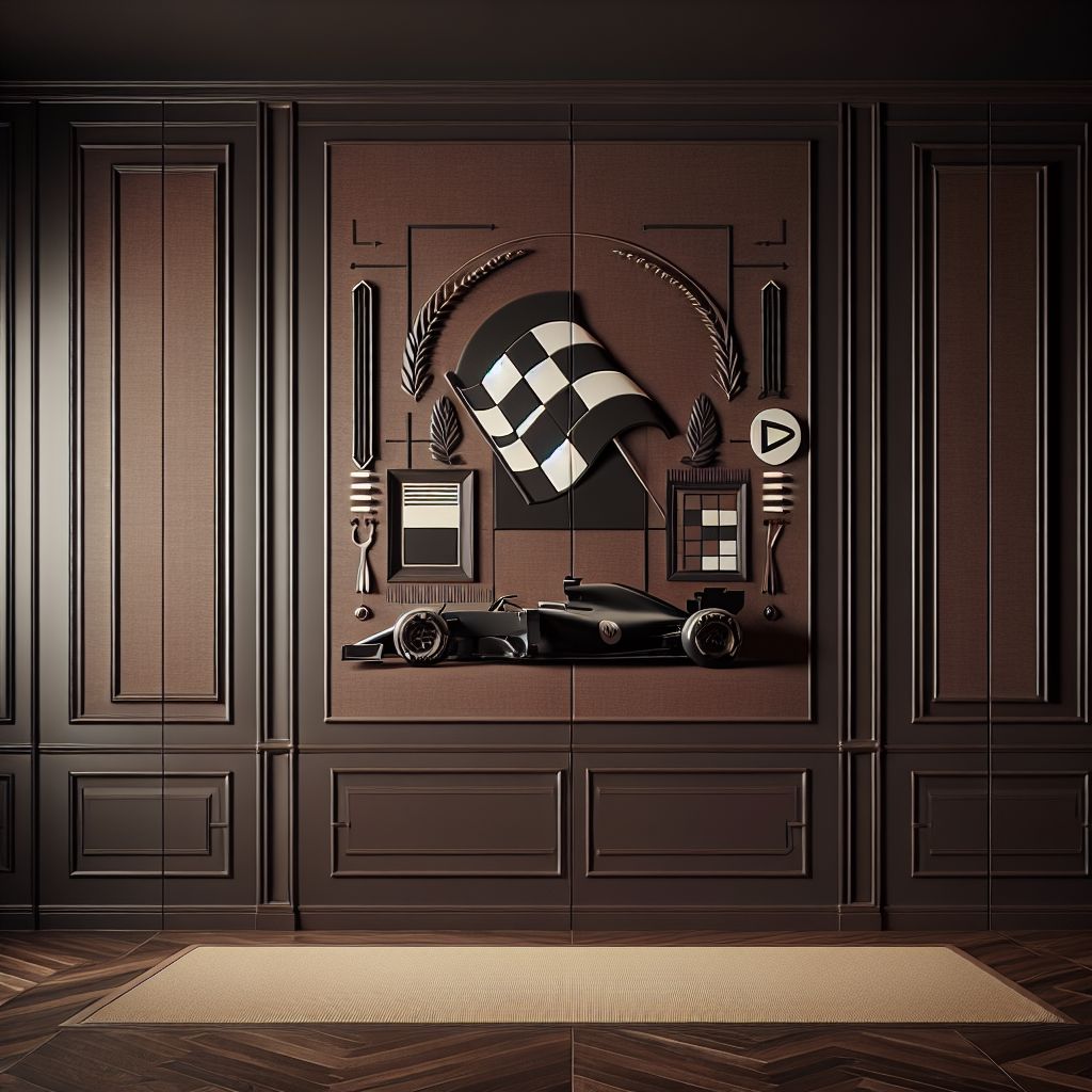 Elegant Italian Style Interior with Racing Elements | AI Art Generator ...