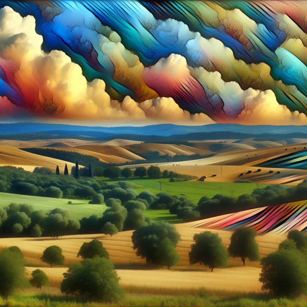 Realism vs. Abstraction in Landscape Art: Harmonizing Natural Beauty ...