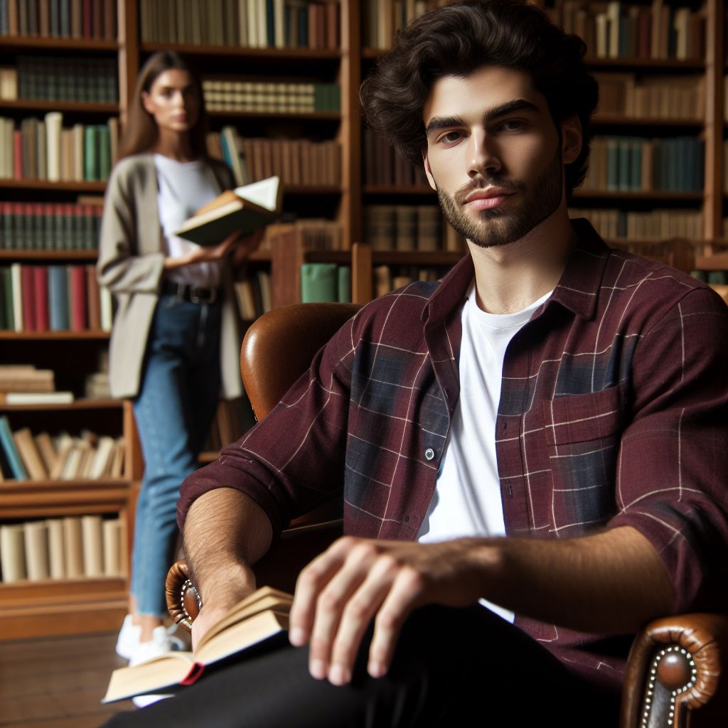 Multicultural Readers in Library Setting | Book Lovers Scene | AI Art ...