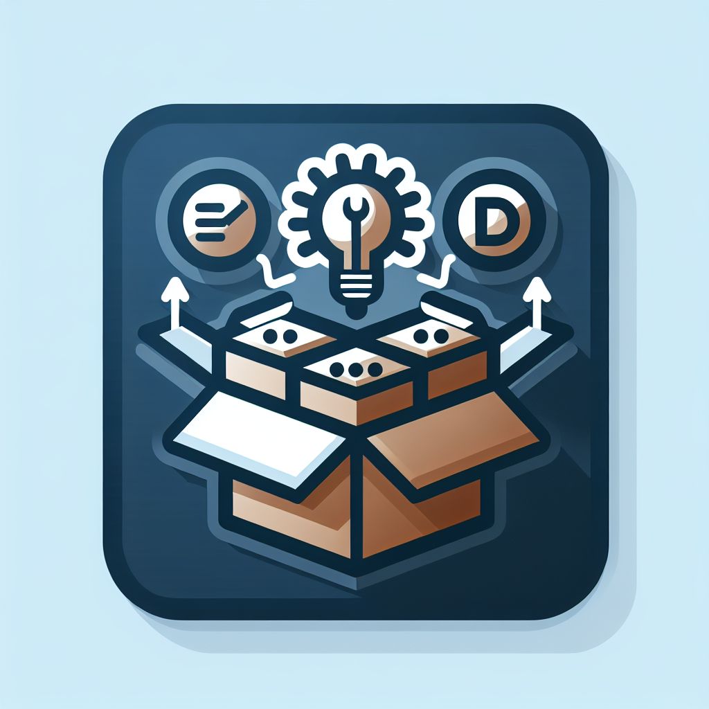 Product Development Icon with Full-Width Characters | AI Art Generator ...