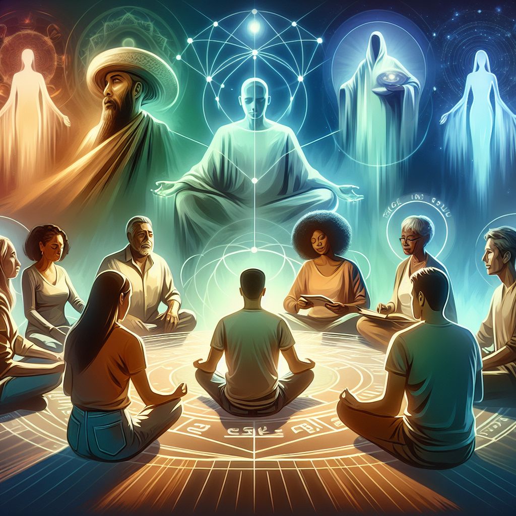 Psychic Mediums Bridging Realms with Validation & Support | AI Art ...