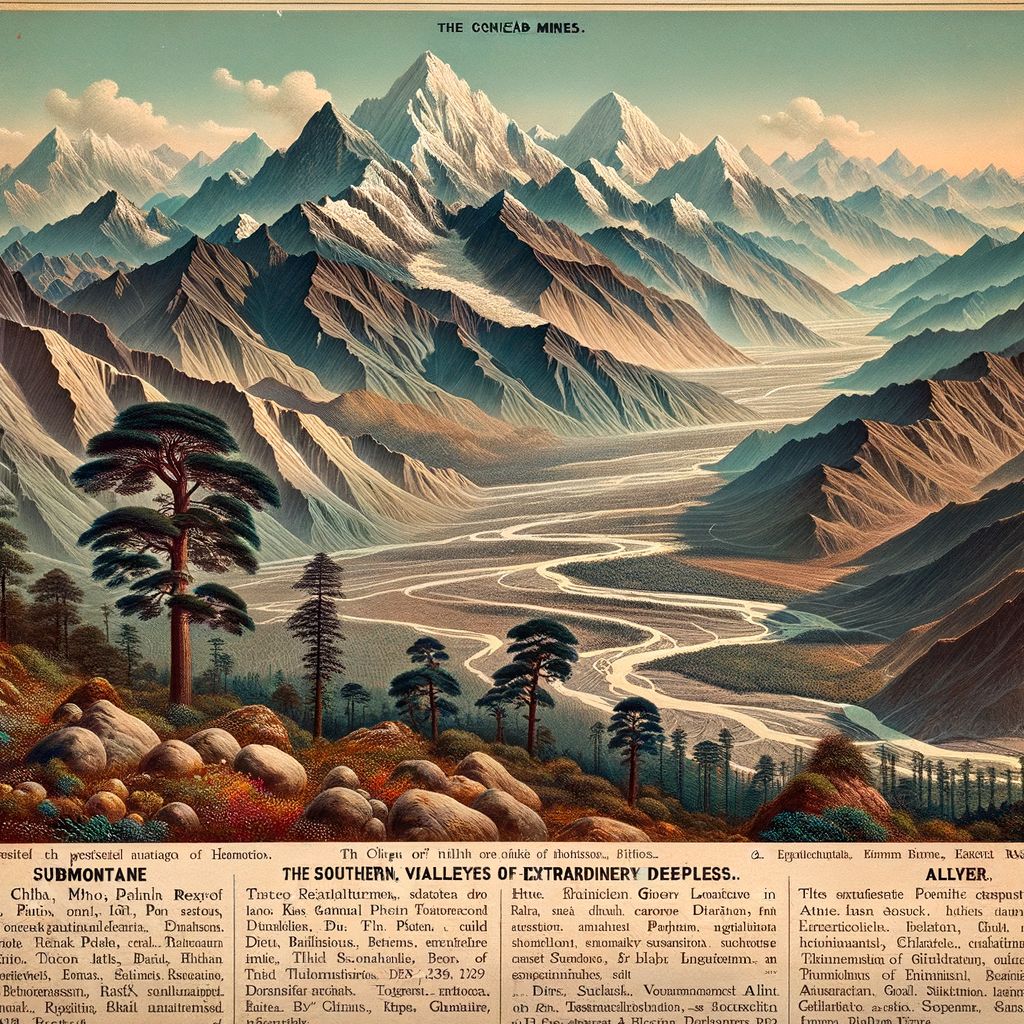 Kumaon Himalayas: Diverse Landscape and Peaks Over 5500m | AI Art ...