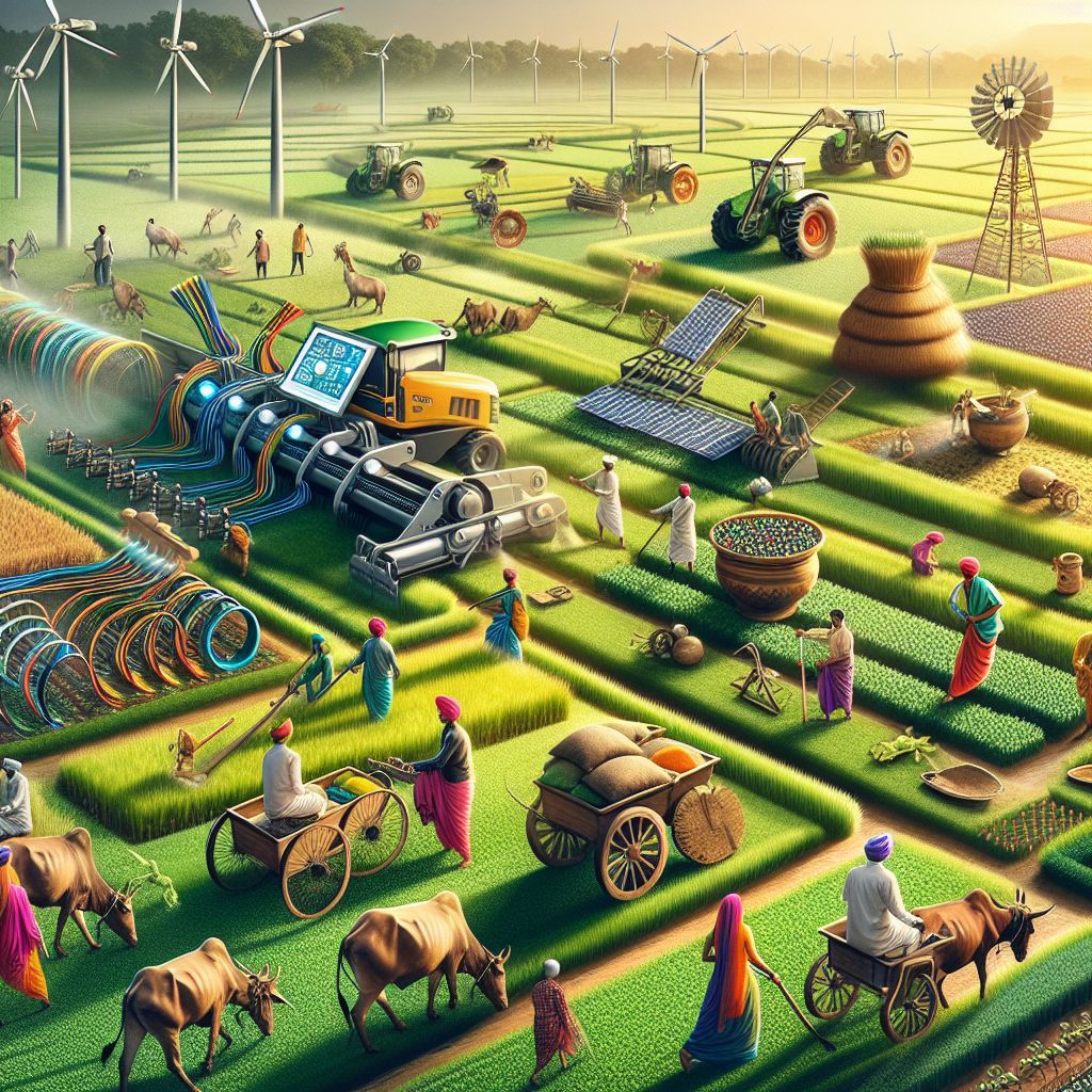 Agricultural Mechanization in India: Modern & Traditional Harmony | AI ...
