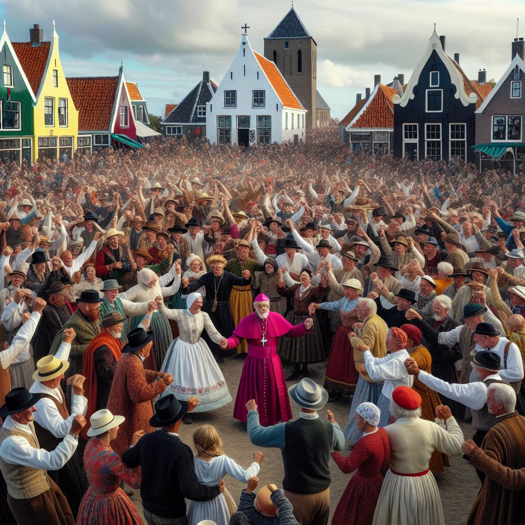 Modern Traditional Festival on Terschelling Island with Multicultural ...