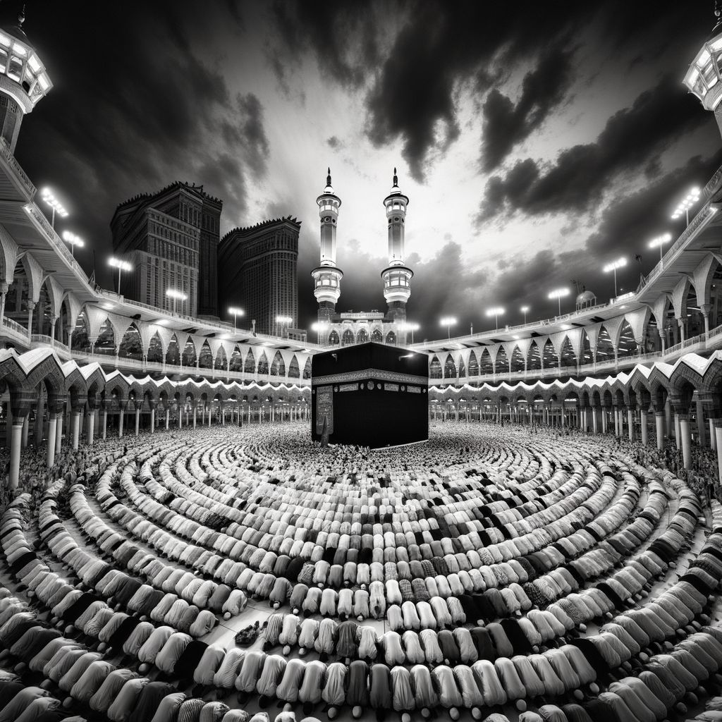 Holy Mosque in Mecca - A Timeless Black and White Documentary ...