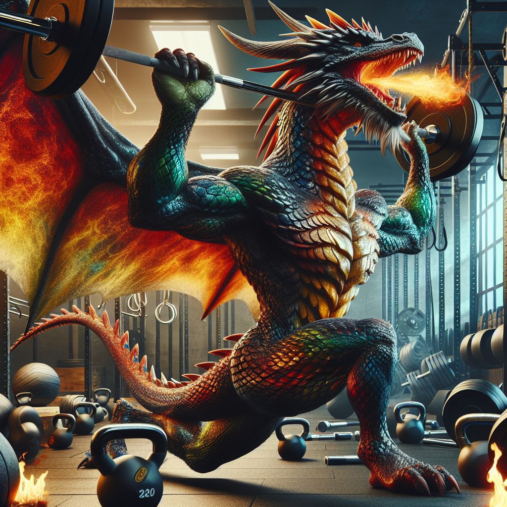 Powerful Dragon CrossFit Workout: Strength & Conditioning Exercises ...