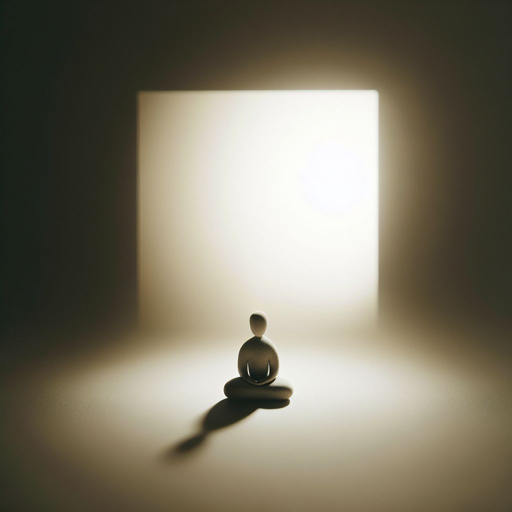 Tranquil Meditation Scene with Deep Breathing | Mindfulness-Inspired ...