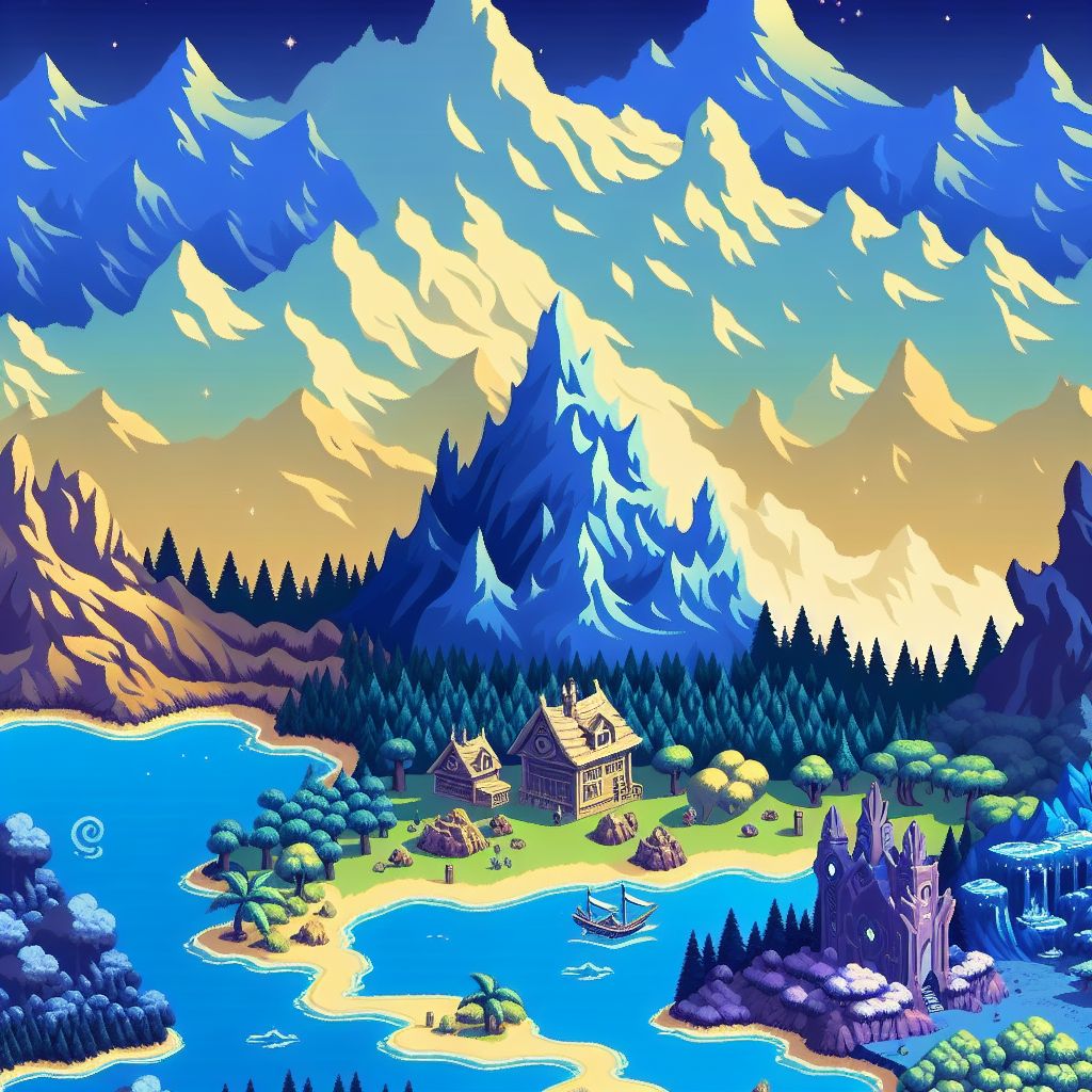 Vibrant Archipelago Map with Whimsical Structures | Philippines ...