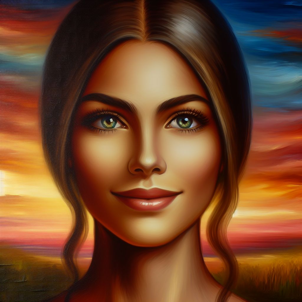 Radiant Beauty - Genuine Smile, Kind Eyes, Harmonious Features | AI Art ...