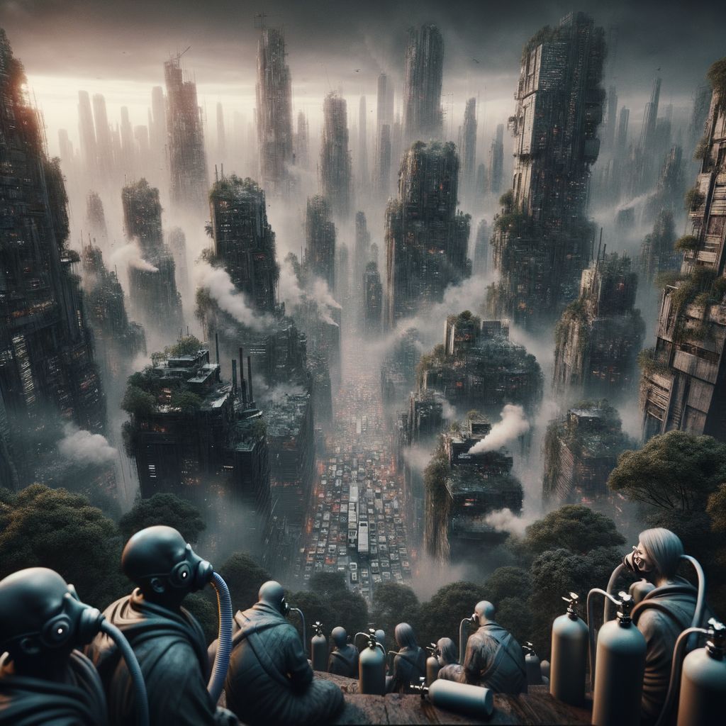 Bleak Future in a Chaotic Cityscape: Environmental Disaster Visuals ...