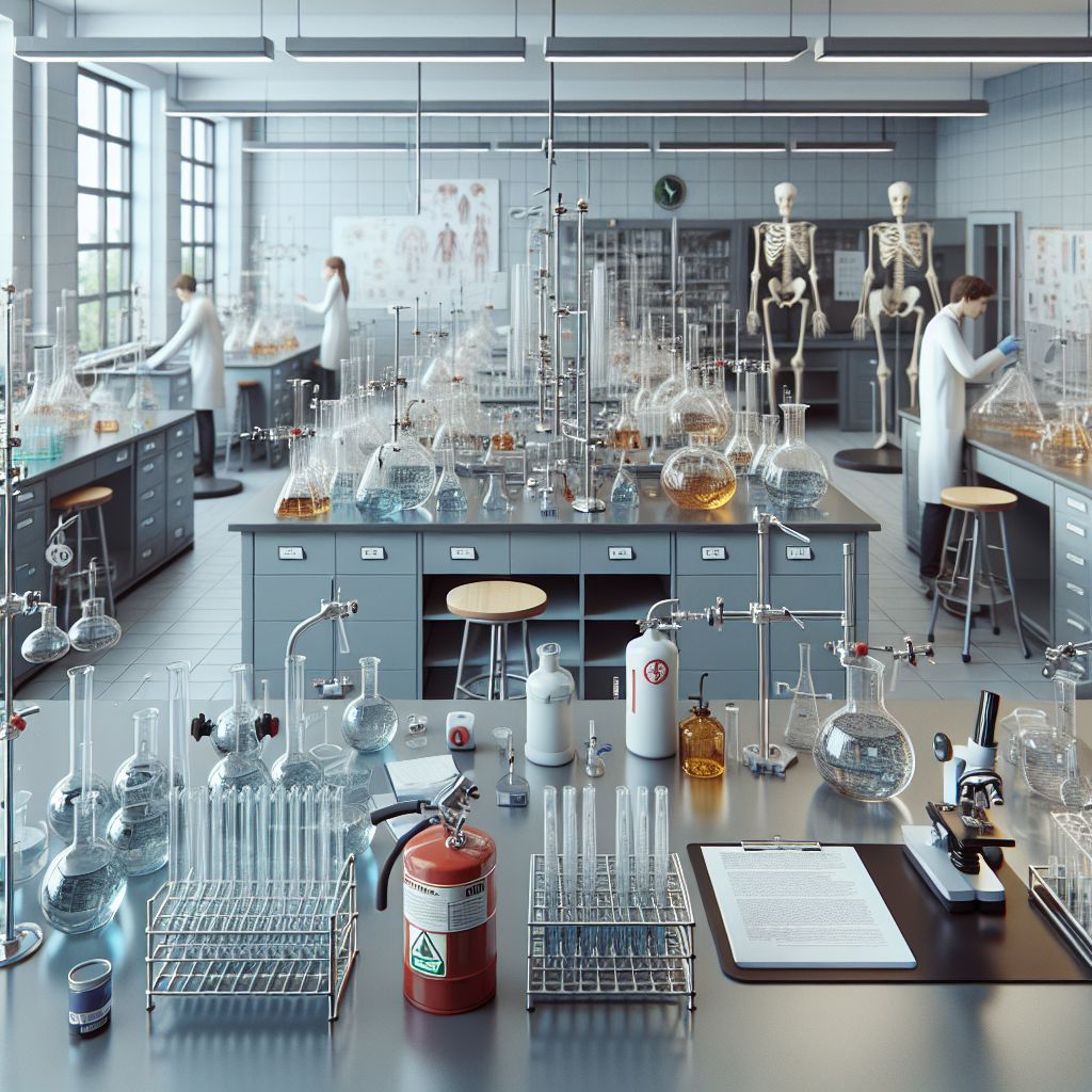 Chemistry Laboratory - Scientific Inquiry and Exploration | AI Art ...
