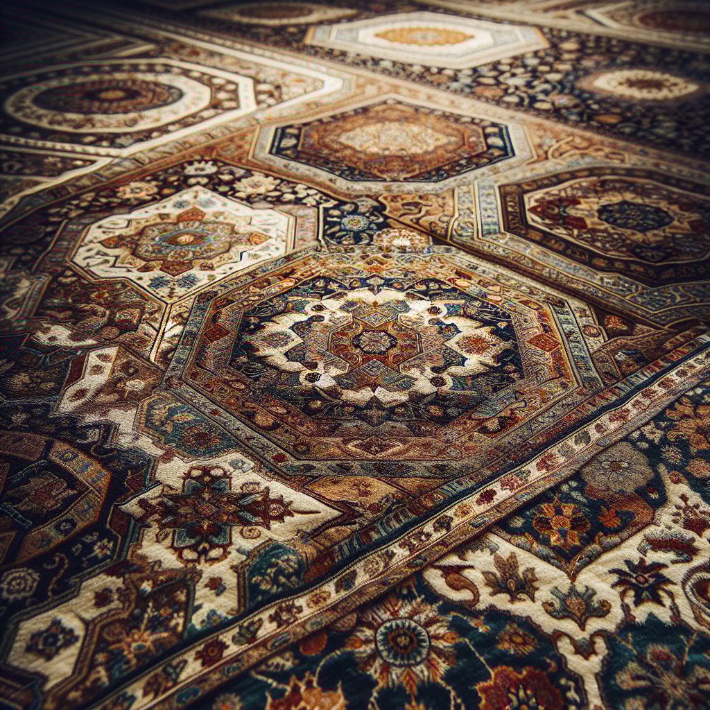 Luxurious Persian Rugs | Timeless Patterns & Rich Colors | AI Art ...