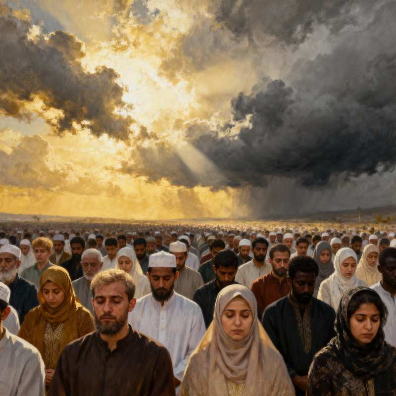 Artistic Representation of Judgement Day in Islam | AI Art Generator ...